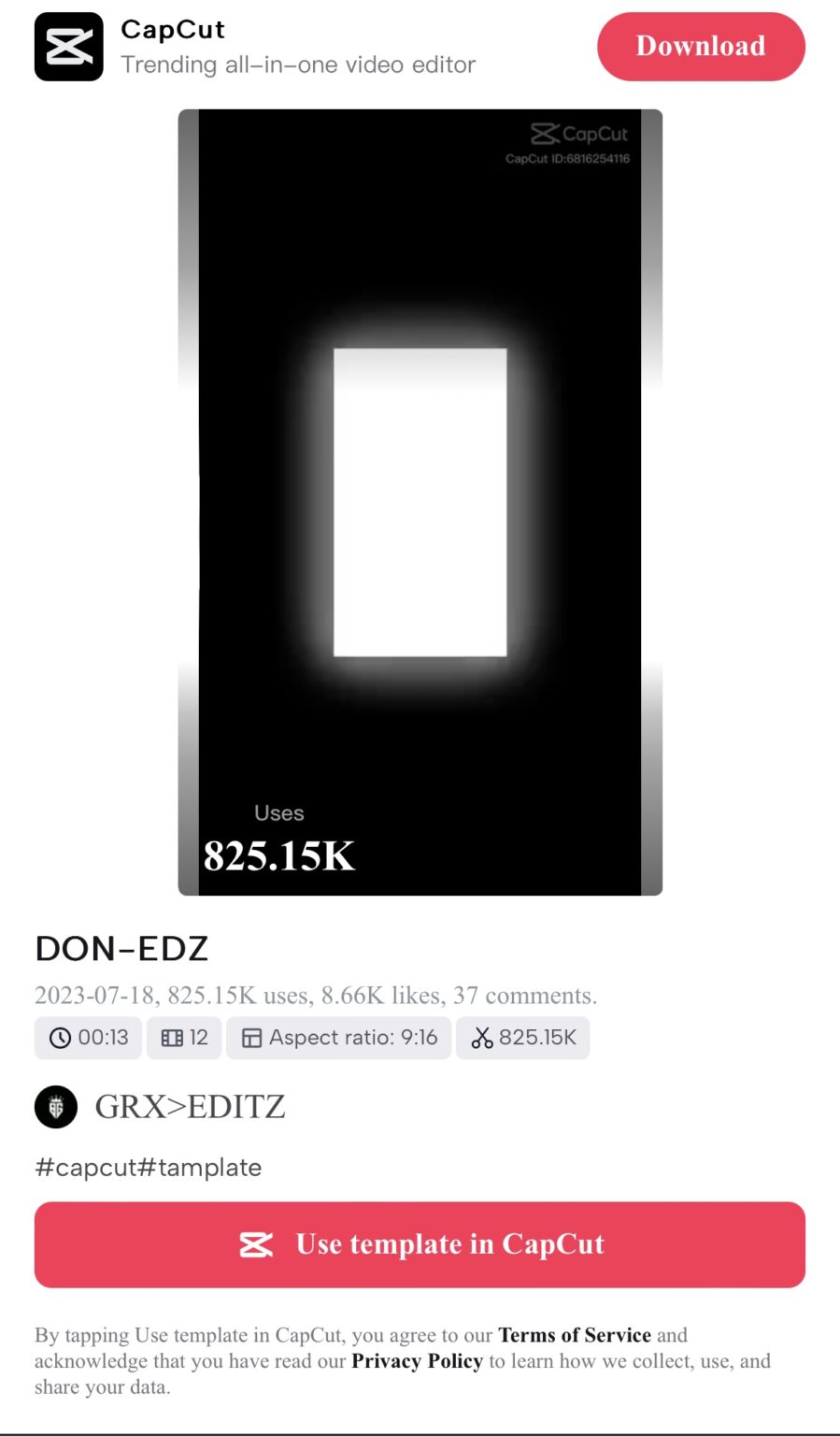 CapCut Template Archives | Tahir Editz